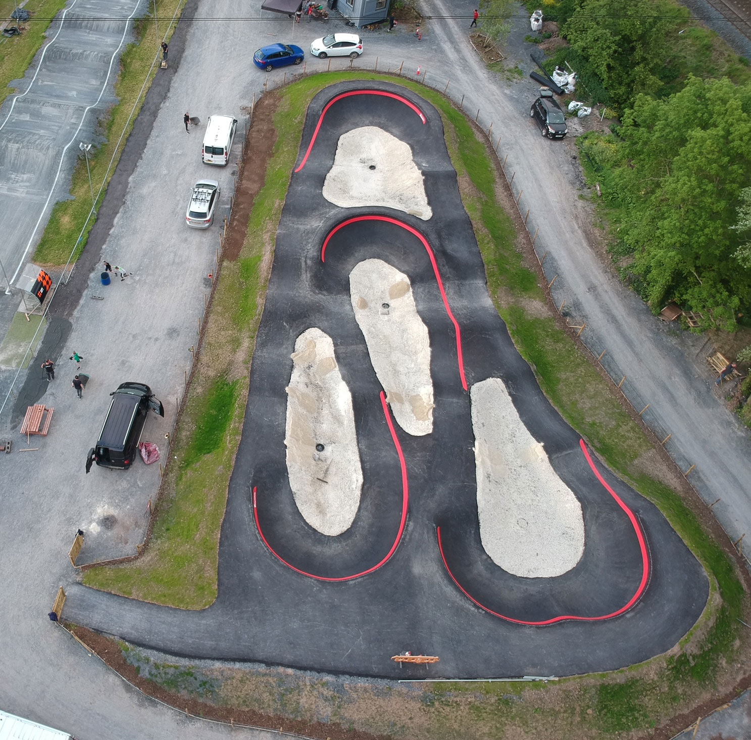 Velosolutions Pump Track - Lisburn BMX club